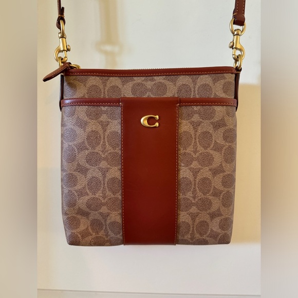 Coach | Bags | Coach Upcrafted Kitt Messenger Crossbody In Colorblock ...